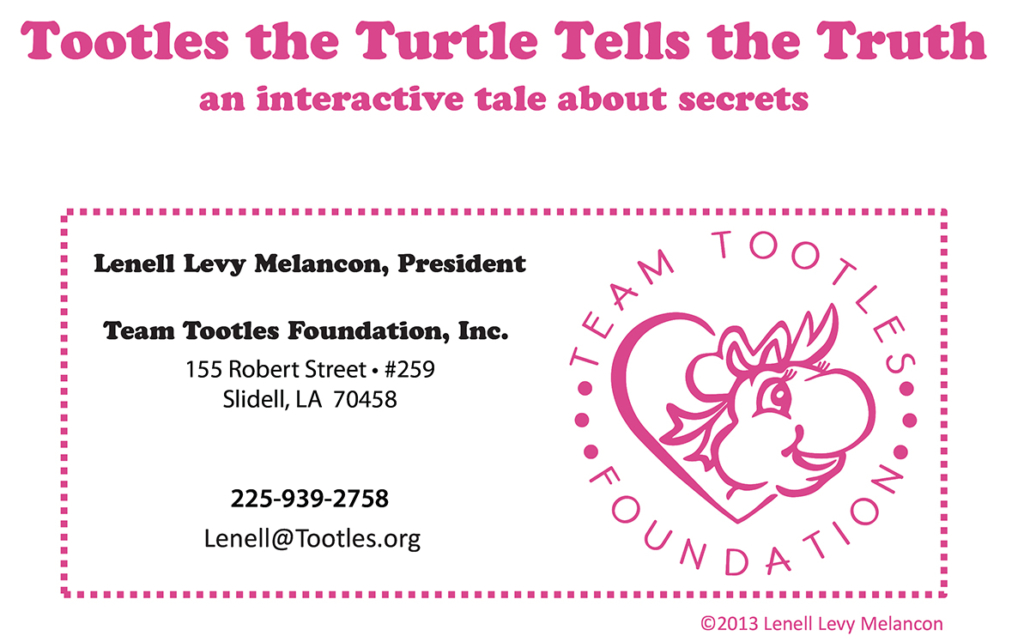 Tootles the Turtle Tells the Truth – Informational Guide – Tootles the ...